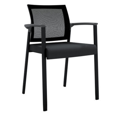 Office Source Oslo Stackable Mesh Back Side Chair 604MMF