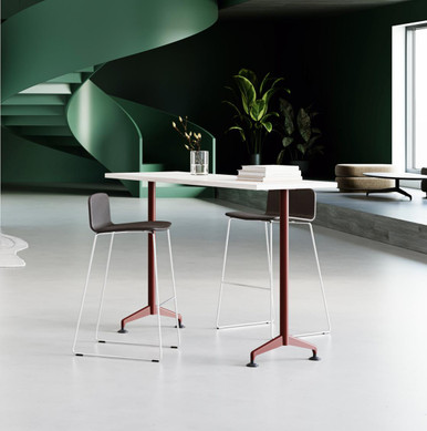 Special-T Zia 24" x 60" Rectangular Top Bar Height Hospitality Table