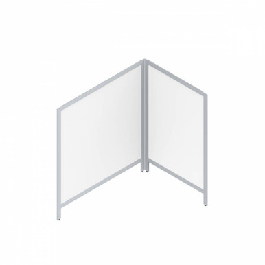 Global Freestanding L Shaped Room Divider Configuration GCPPL666043