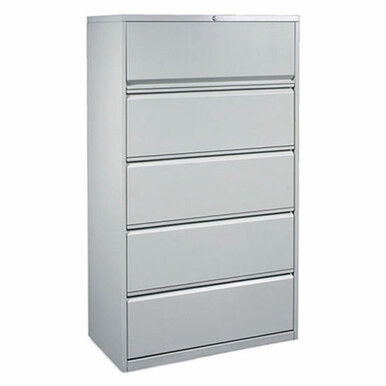 Office Source 5 Drawer Metal Lateral File Cabinet 8365