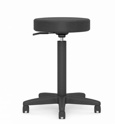 Global Doctor Buddy 16" Dia. Swivel Stool with 10" Pneumatic Seat GC1109