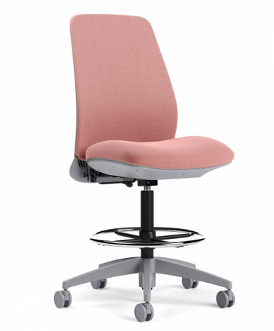Global Noetic Armless Upholstered Task Stool 6077NA