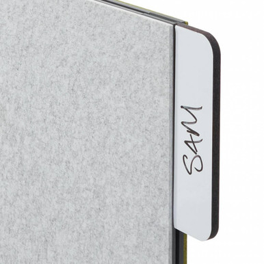 Global Softpod Dry Erase Name Plate HXNP