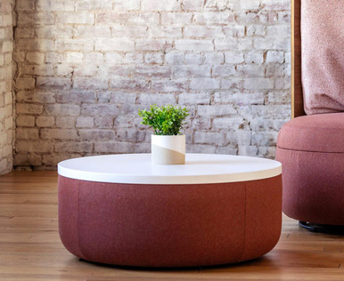 KFI Studios Dotti Collection Large Round Occasional Table 8200-T