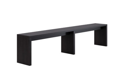 KFI Loci 2' x 14' Stained Wood Collaborative Table (Available with Power!)