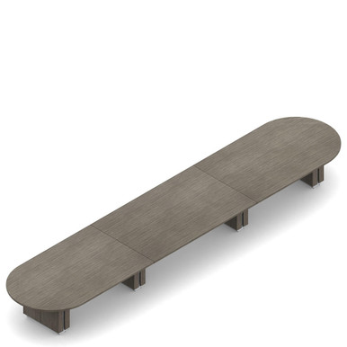 Global Zira Large 60"D Racetrack Boardroom Table (8 Length Options!)