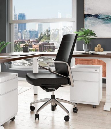 Element M6 Faux Leather Designer Conference Room Executive Chair EM6