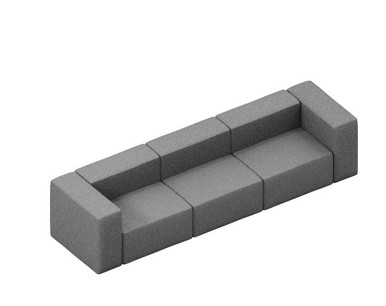 KFI Studios Conversa 3 Piece Modular Lounge Sectional 8000-SET1