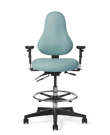 OM Seating Discovery Back Ergonomic Task Stool DB54