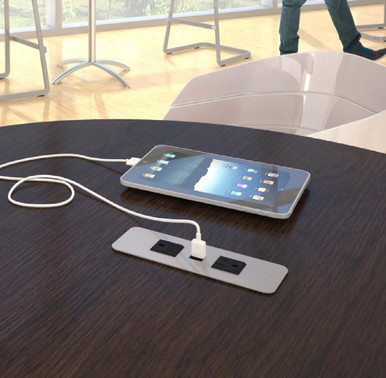 Special-T Cove In-Surface Power Module with 2 Power Receptacles and USB ...