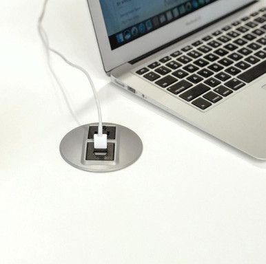 Special-T Node In-Surface Power Module with 1 Receptacle and USB A+C