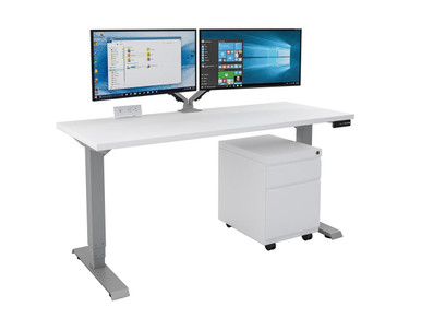 Element Contract Titan Pro Complete Ergonomic Workstation with Dual ...