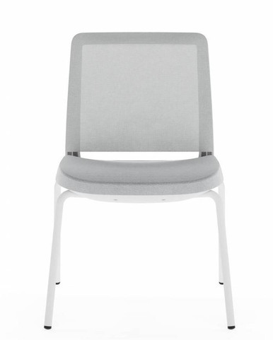 Global Factor Seating Collection Armless 4-Leg Guest Chair 5545NM