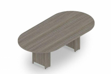 Global Zira Collection 96"W x 48"D Oval Top Laminate Conference Table ...