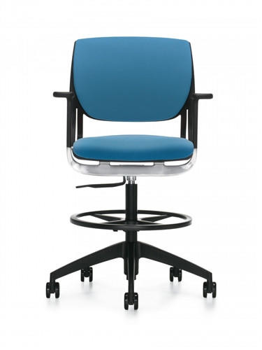 Global Novello Upholstered Modern Drafting Chair