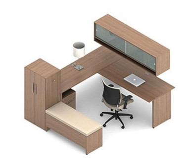 Global Princeton Modular Executive Desk B2E1
