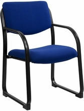Flash Furniture Navy Fabric Executive Side Chair