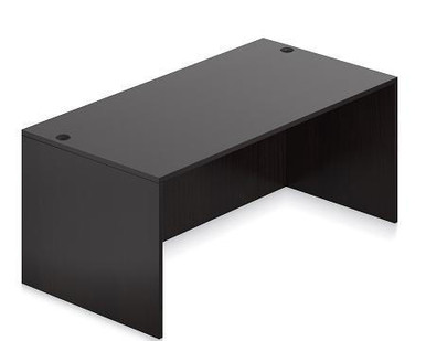 Offices To Go American Espresso Rectangular Desk