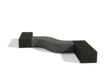 Offices To Go 6 Piece Modular Ottoman Seating Configuration