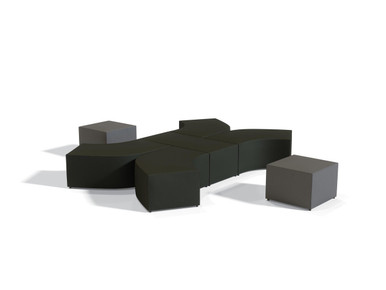 Offices To Go 7 Piece Modular Ottoman Seating Set
