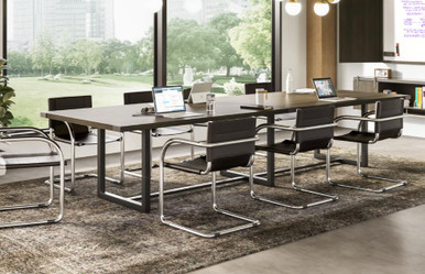 Safco Mirella Series 12' Power Ready Conference Table MRS12