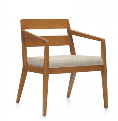 Global Chap Wood Reception Chair 1014