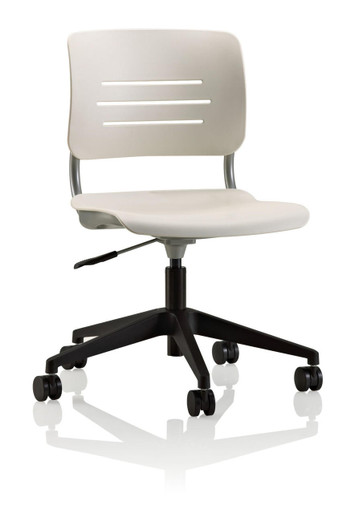 KI Grazie Armless Polypropylene Task Chair