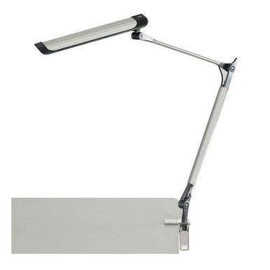 Safco 10W Z-Arm LED Drafting Light with Clamp Mount