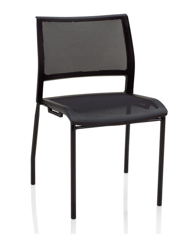 KI Opt4 Stack Chair with Mesh Seat and Back