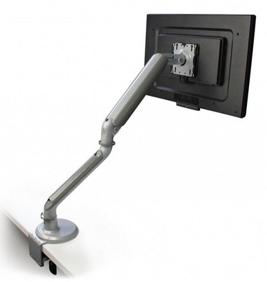 Global Medium Duty Single Screen Double Extension Monitor Arm