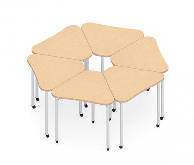 Global Zook Modular Open Center Circle Table Configuration
