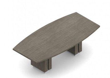 Global Zira 8' Boat Shaped Conference Table