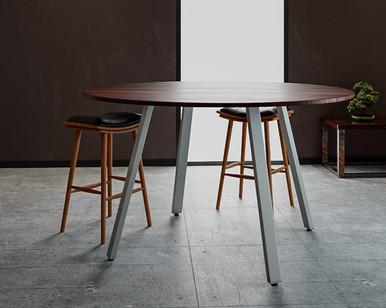 Special-T Aim XL Round Standing Height Gathering Table