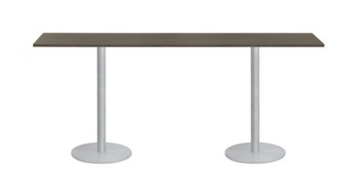 Global Swap 8' Standing Height Conference Table