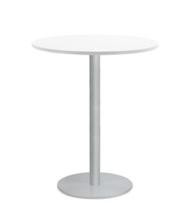 Global Swap 36" Round Standing Height Gathering Table