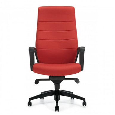 Extended High Back Luray Series Leather Chair