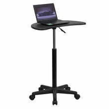 Flash Furniture Adjustable Mobile Computer Stand