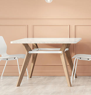 KFI Rang 42" Square Cafe Height Table