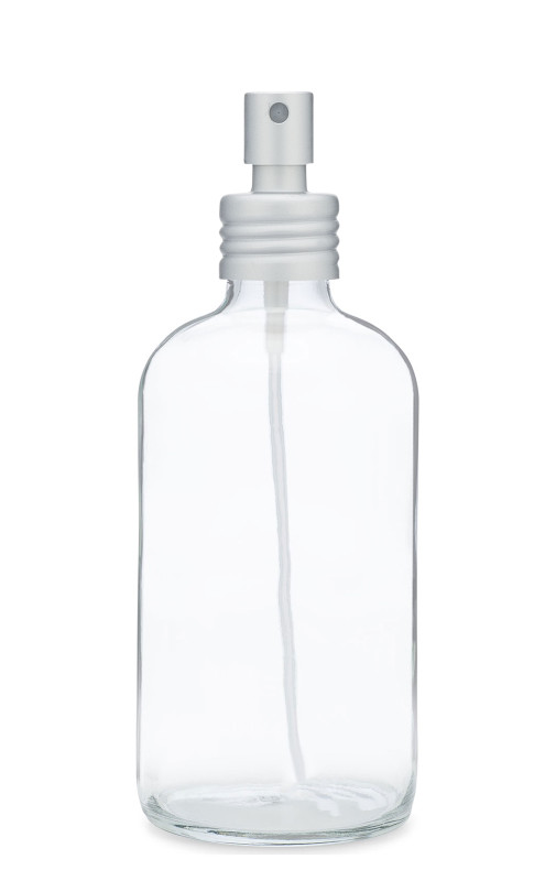 Apothecary Glass Mist Spray Bottle with Aluminum Sprayer - RAIL19