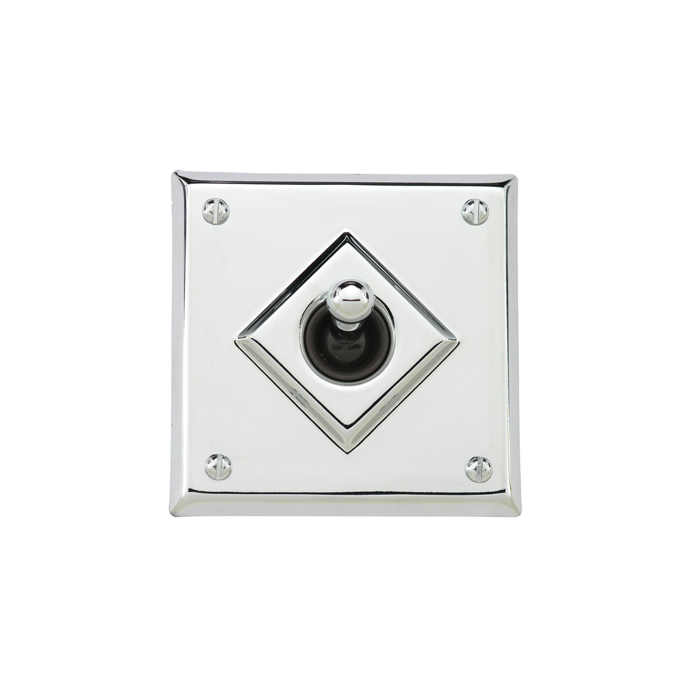 Genuine Classic Electric Bungalow / Tudor Switch - Chrome 10CH ...