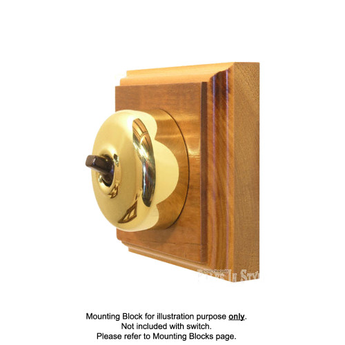 Classic Switches - Heritage Brass Light Switches Range by Restore In Style