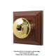 Old Heritage Classic Electric Switch Smooth Covered - Brass 55PB ...