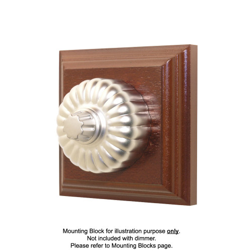 Classic Heritage Clipsal Three Speed Fan Controller - with Fluted Satin ...