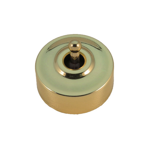 Old Vintage Style Electric Switch with Federation Cover - Brass 85PB ...
