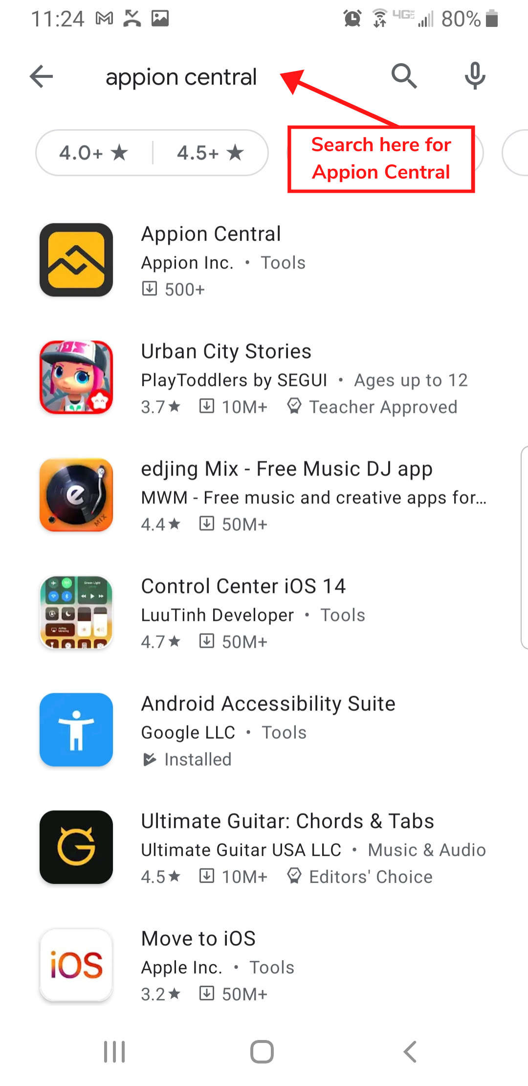How to Install Appion Central on Android