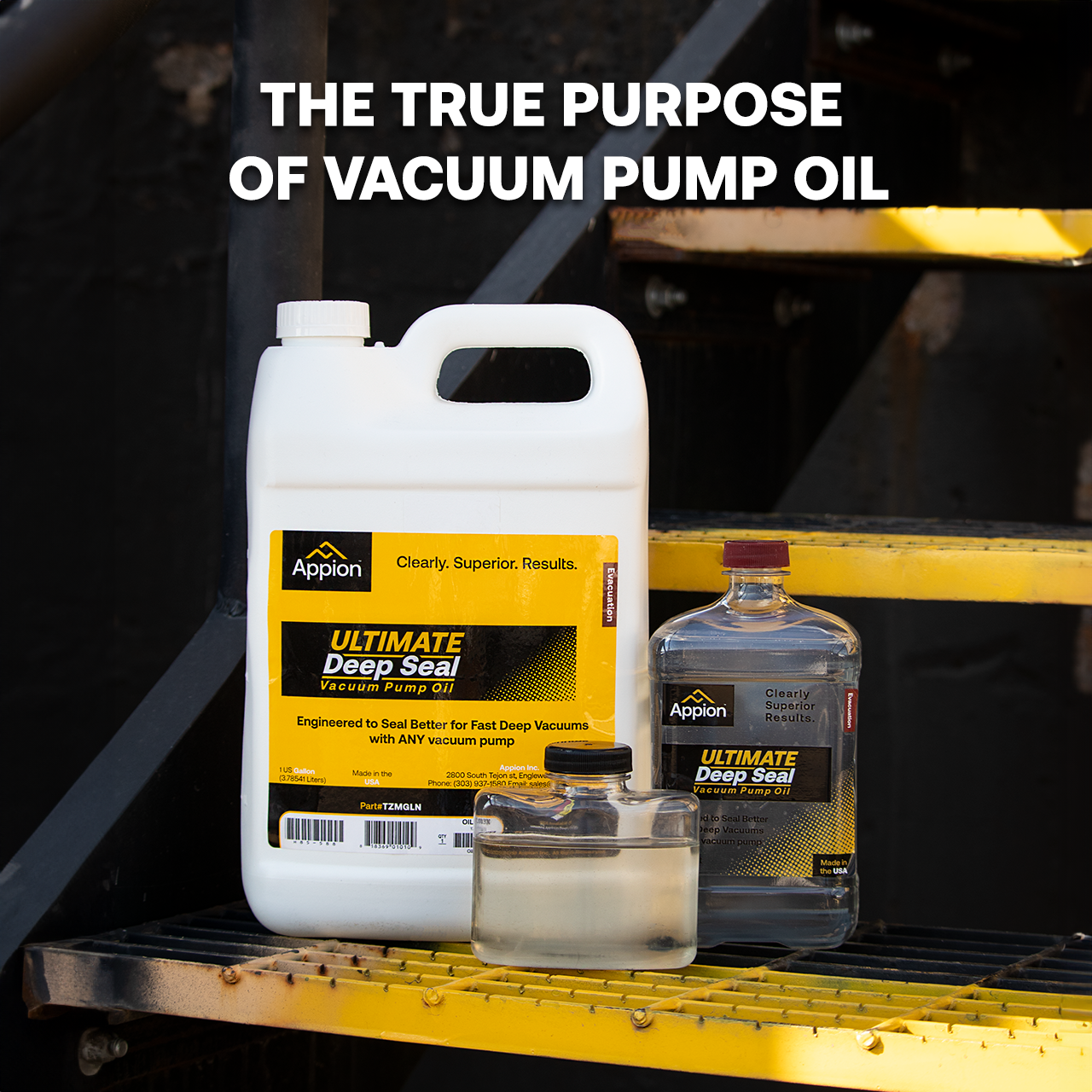 Suction pump oil store