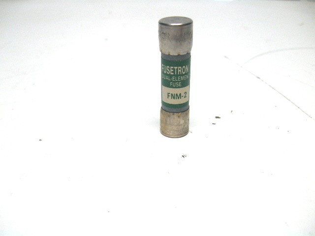 Fusetron FNM-2 Dual Element Fuse 250 Vac, 2 Amp