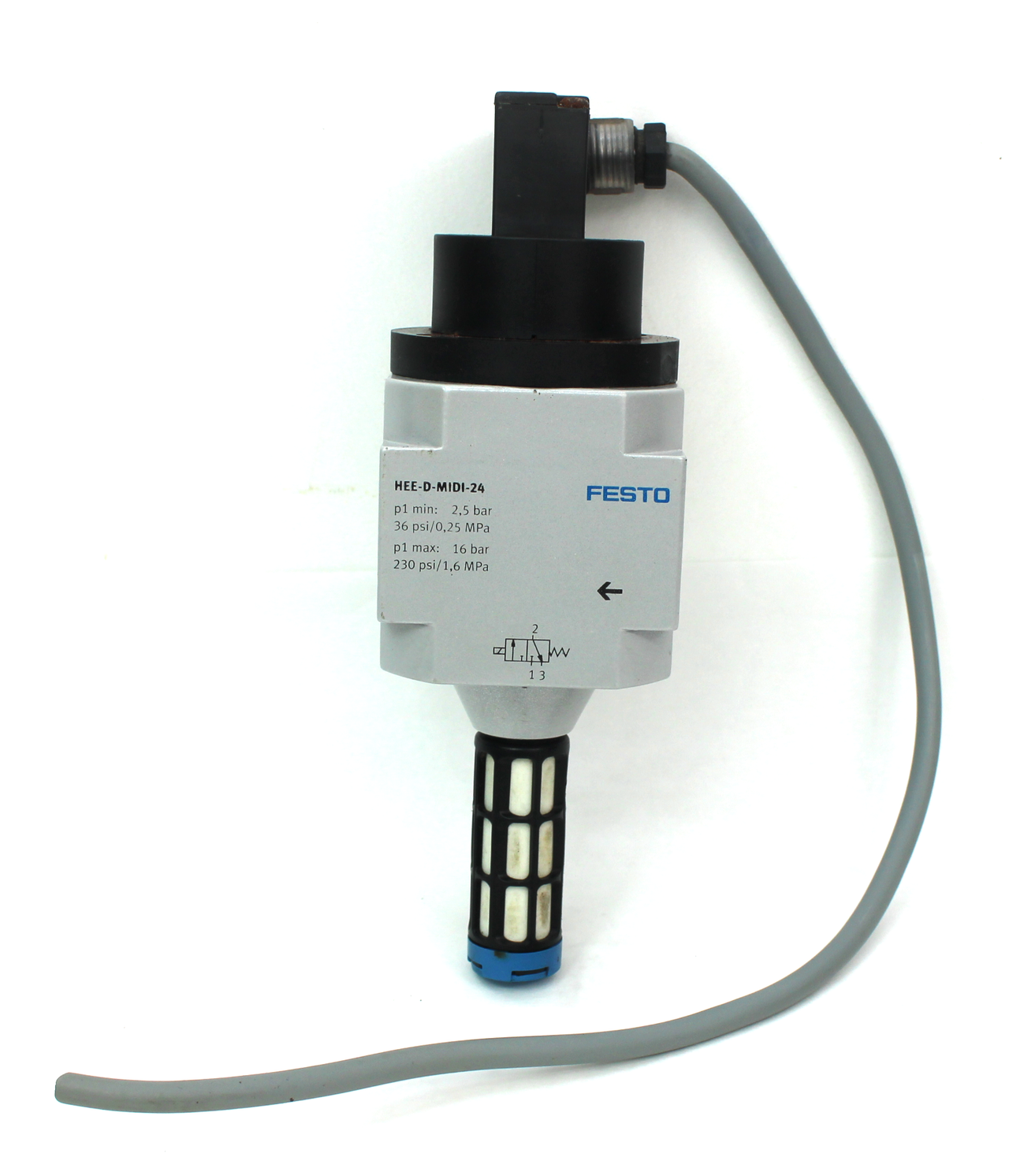 Festo HEE-D-MIDI-24 Shut Off Valve 230psi/1,6MPa
