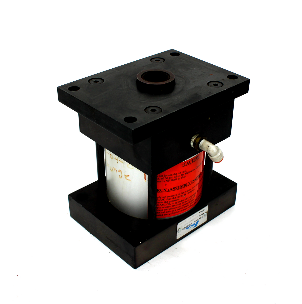 Amlok RCN-100400CA-RP Rod Lock Cylinder, 60PSI Min