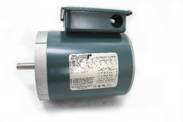 Reliance Electric P56H3002G Motor 0.33Hp 1725 RPM 208/460V FB56C TE New ...